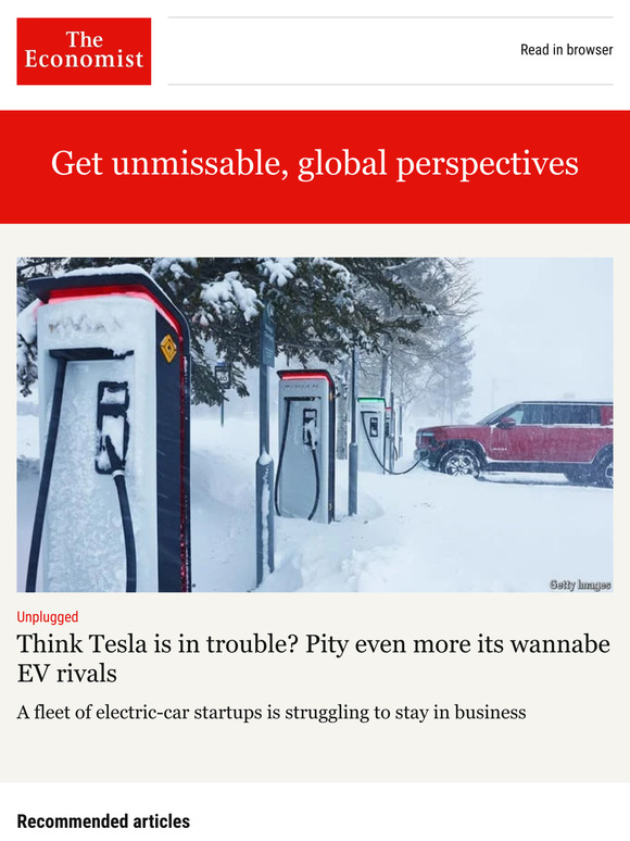 The Economist: Spotlight story: Think Tesla is in trouble? Pity even ...