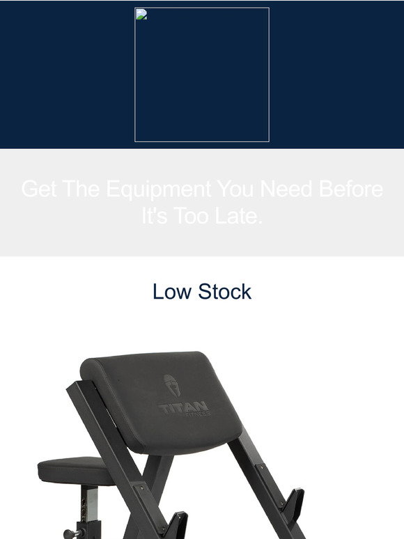 Titan.Fitness: 🚨 Titan Low Stock Alert 🚨 | Milled