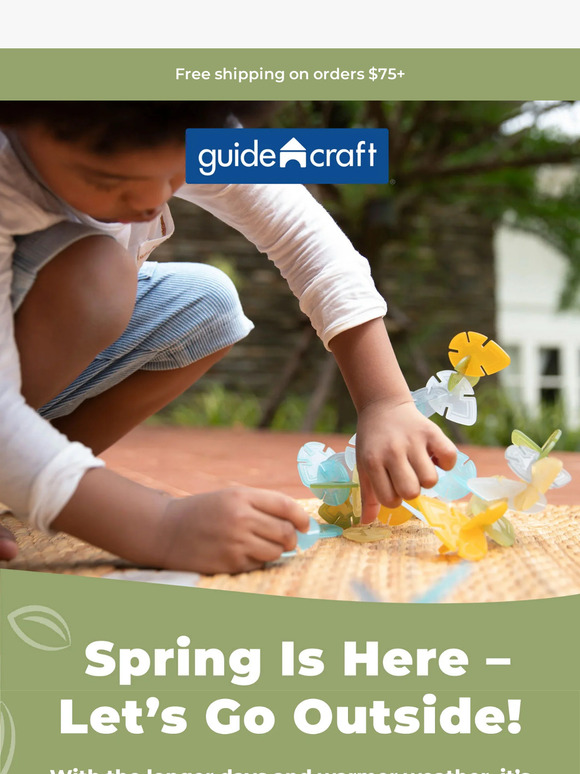 Guidecraft: How to encourage outdoor play this spring | Milled