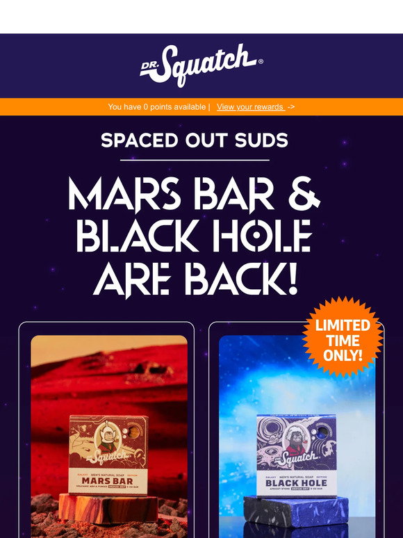 Dr. Squatch: Space Station Squatch | Milled