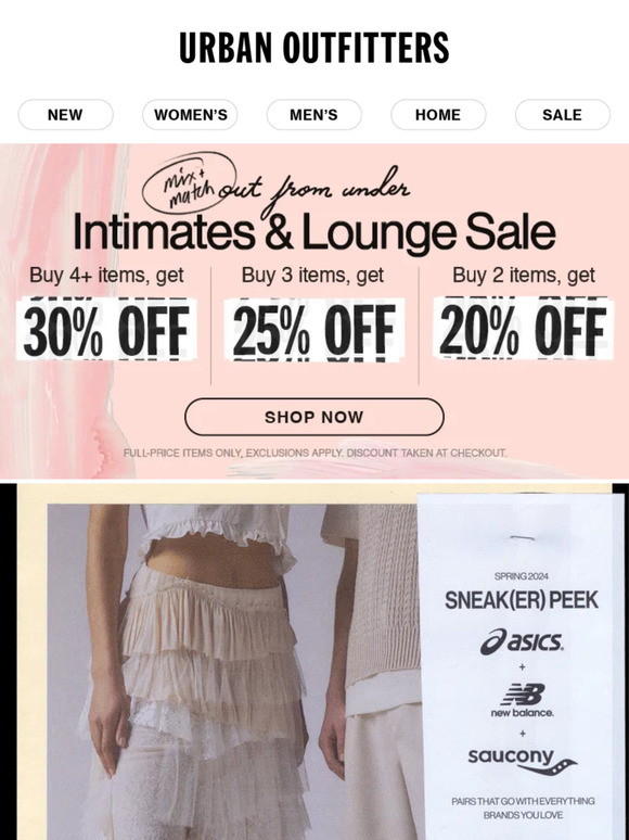 Urban Outfitters Email Newsletters: Shop Sales, Discounts, and Coupon Codes
