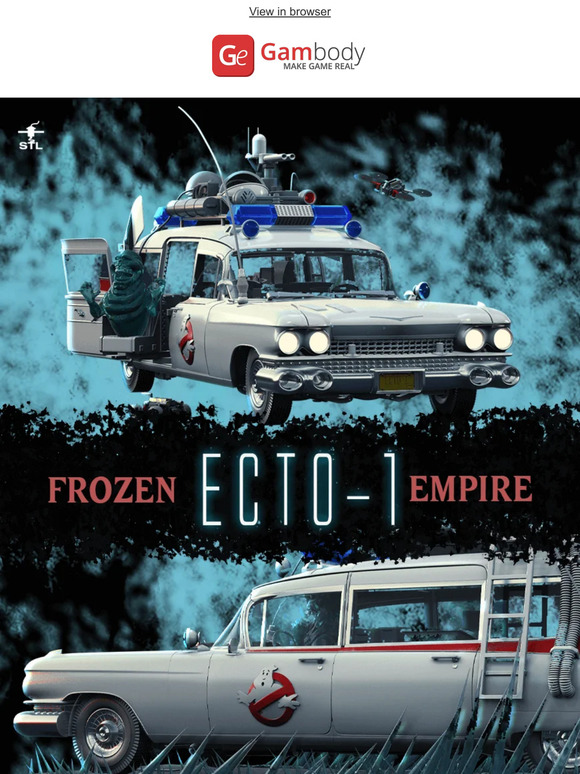 Gambody: 👻 The new STLs of Ecto-1 from Ghostbusters: Frozen Empire ...