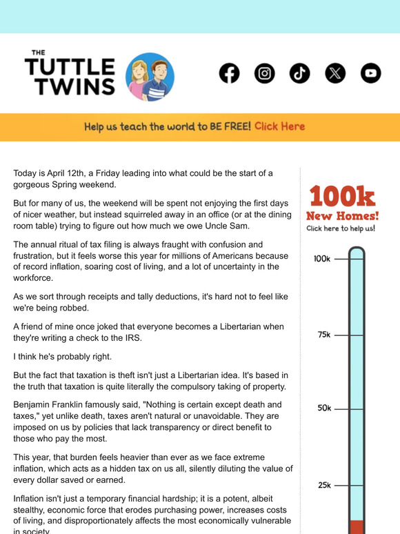 Tuttle Twins: 35% off site-wide this weekend only! | Milled