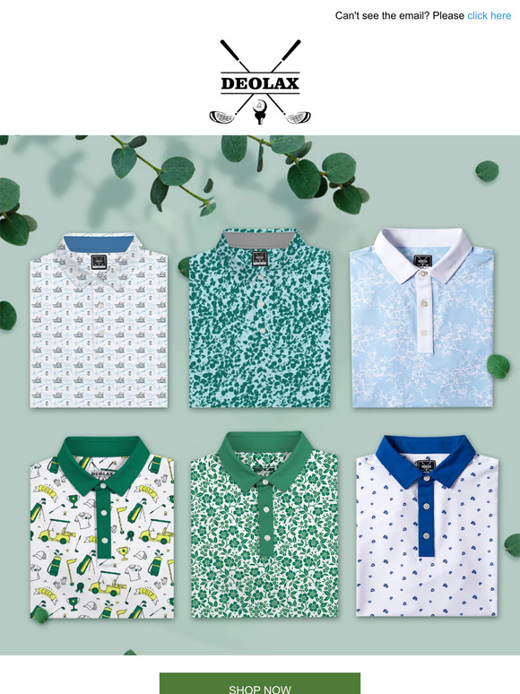 Deolax: 🌺 Elevate Your Game with Our New Floral Golf Polo! | Milled
