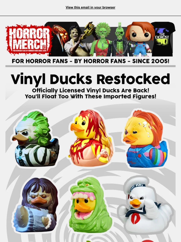 Horrormerch: Beetlejuice / Pennywise / Chucky / Lemmy And More Are Back ...