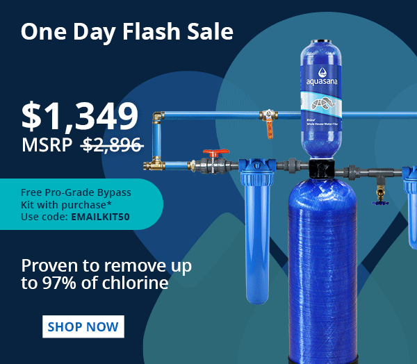 Aquasana: ⚡ Flash Sale ⚡ 50% Off Whole House Filters + Free Gift with ...