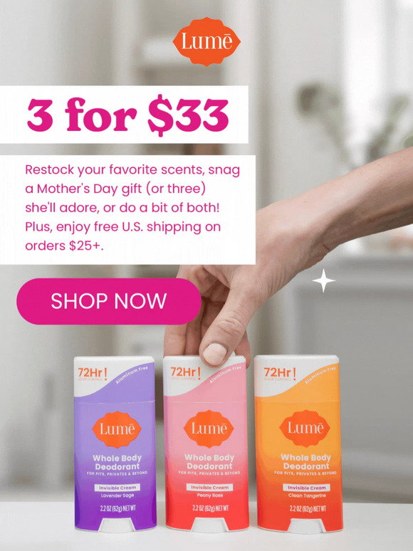 Lume: 🌸 3 for $33 Deo is HERE! 🌸 | Milled