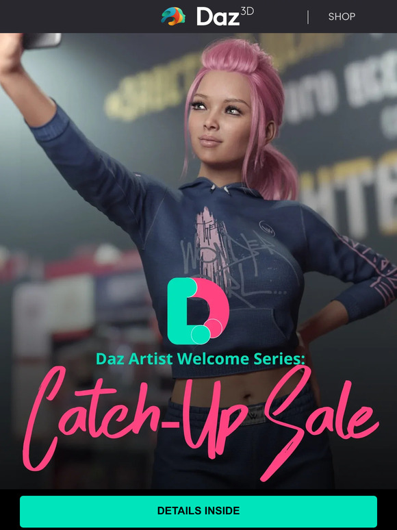 DAZ 3D: Catch-Up Sale - Daz Welcomes Series | Milled