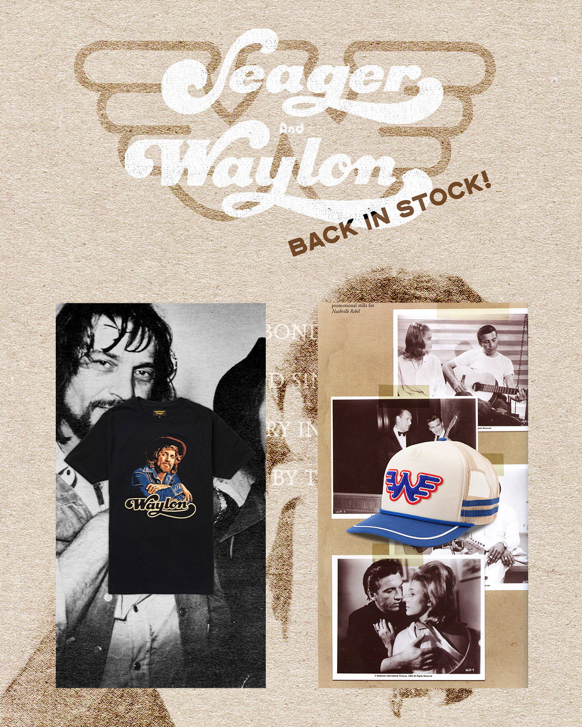 Hansen Surfboards: The Seager X Waylon Jennings Collab is here! | Milled