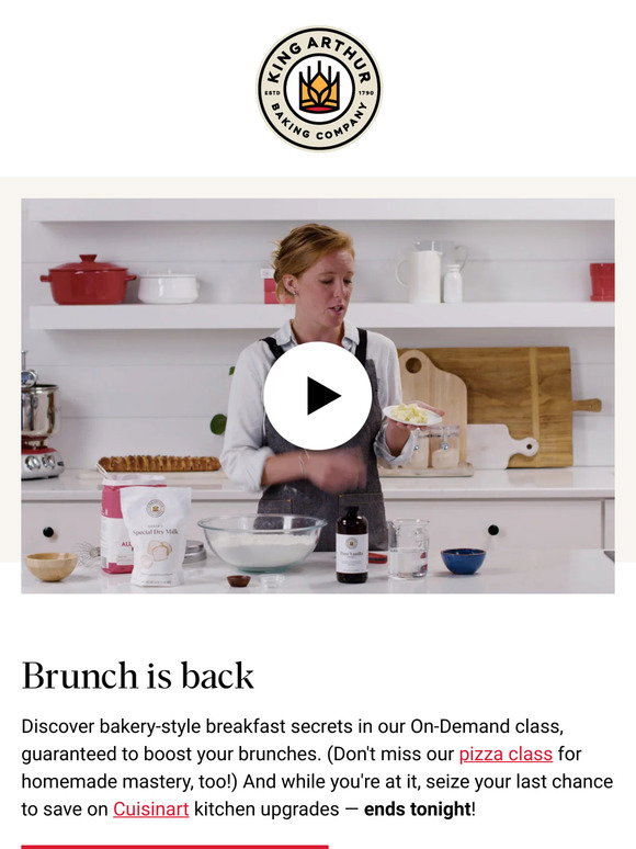 King Arthur Baking Company: Brunch It Up | Milled