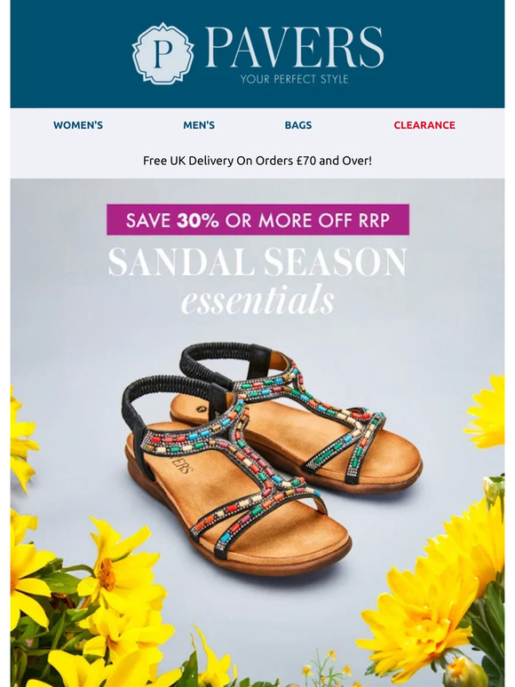 Pavers: Sandals for all adventures | Milled