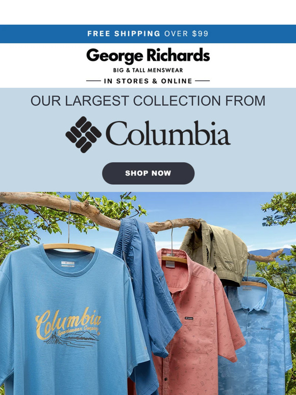 George Richards: Our Largest Columbia Collection Is Here! | Milled