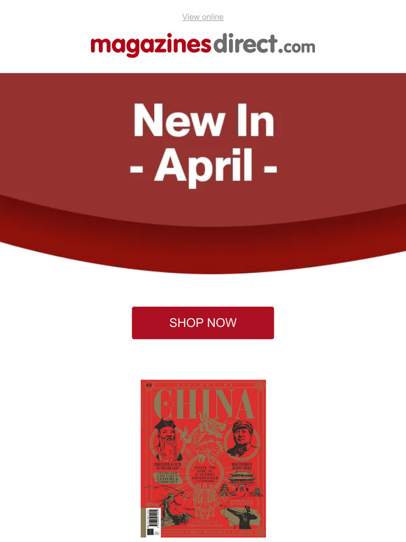 Magazines Direct: New In for April! | Milled