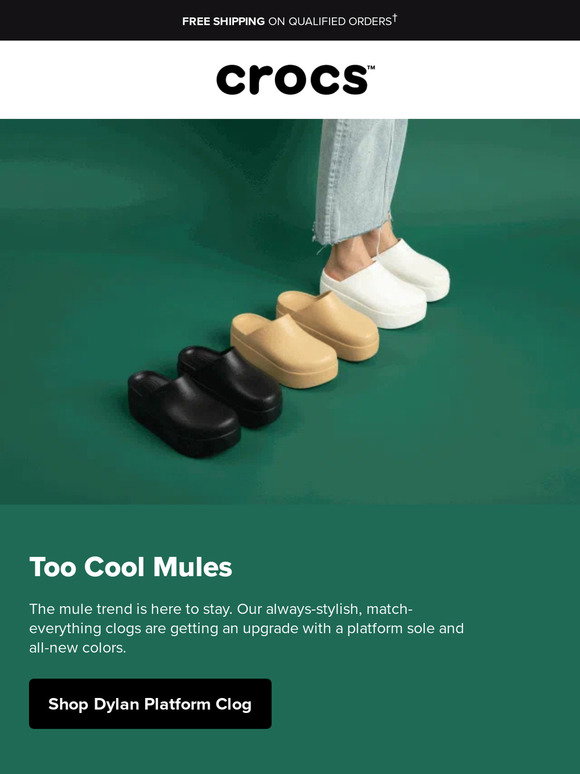 Crocs: Big sole in our NEW Dylan Platform! | Milled