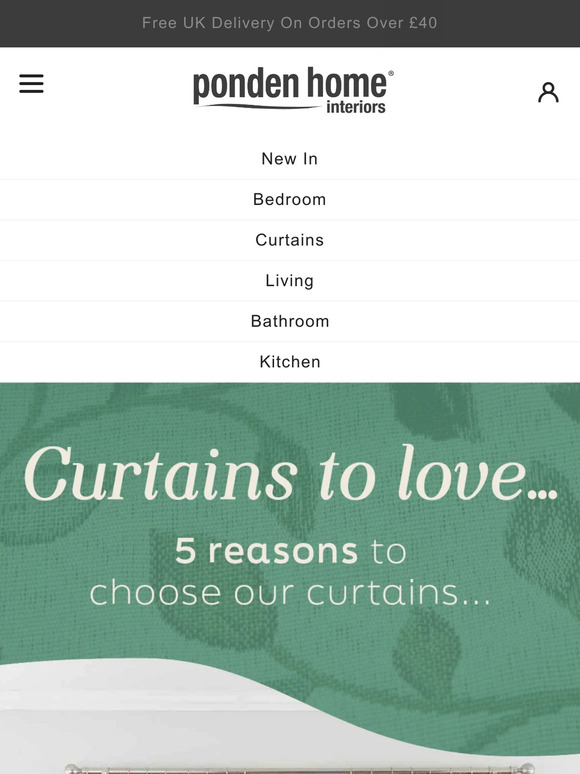 Ponden Home Interiors: ... 5 Reasons You'll Love Our Curtains | Milled