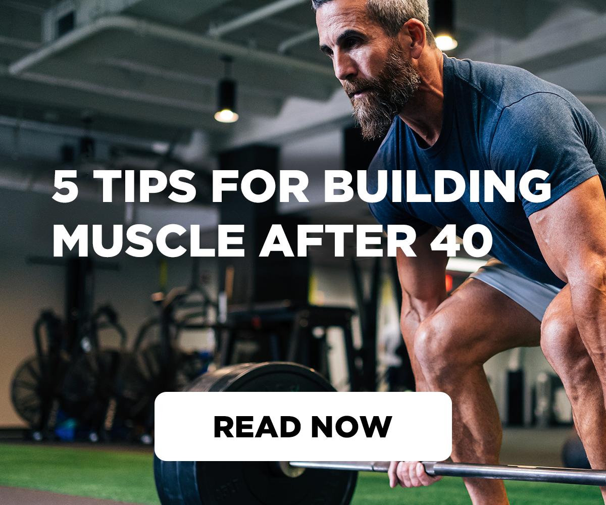 Transparent Labs: 5 Tips for Building Muscle After 40 | Milled