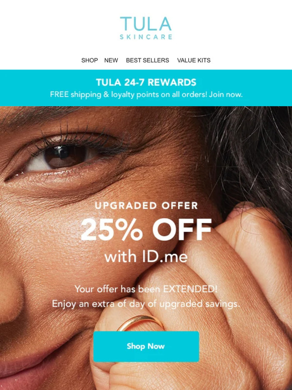 Tula Email Newsletters: Shop Sales, Discounts, and Coupon Codes