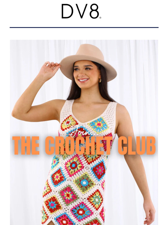 DV8 Fashion: Join THE CROCHET CLUB 🧡 | Milled