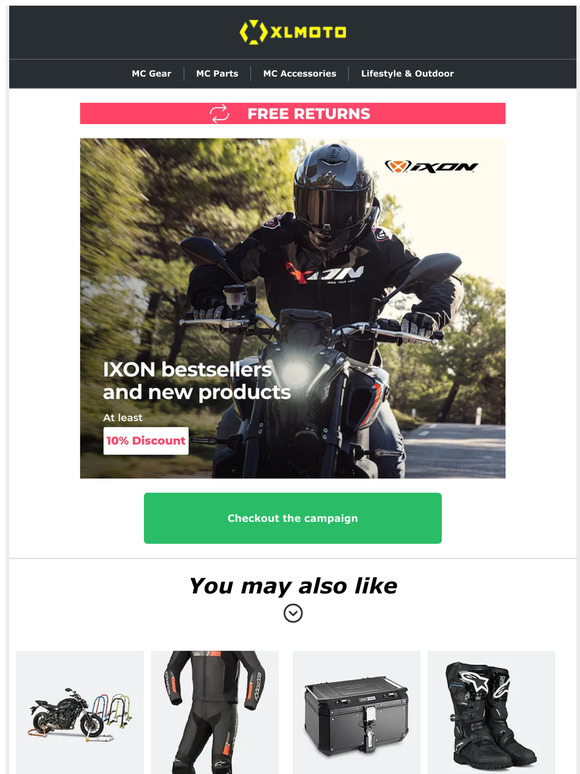 XLmoto: Our bestselling IXON motorcycle gear 😎 | Milled