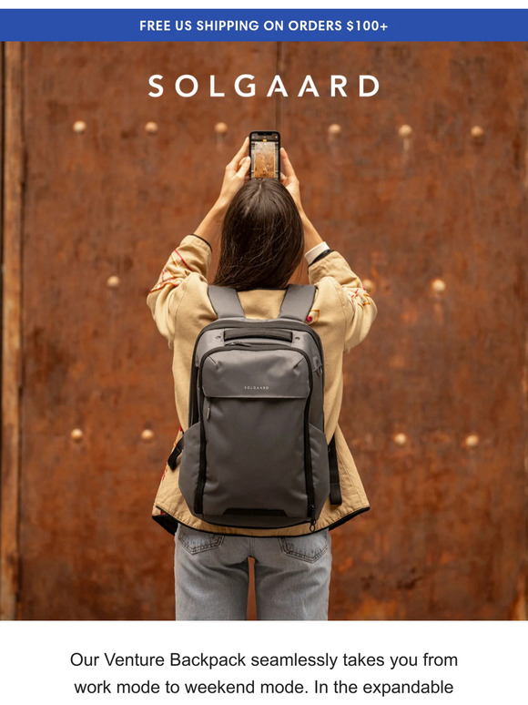 Solgaard: One Backpack To Rule Them All | Milled