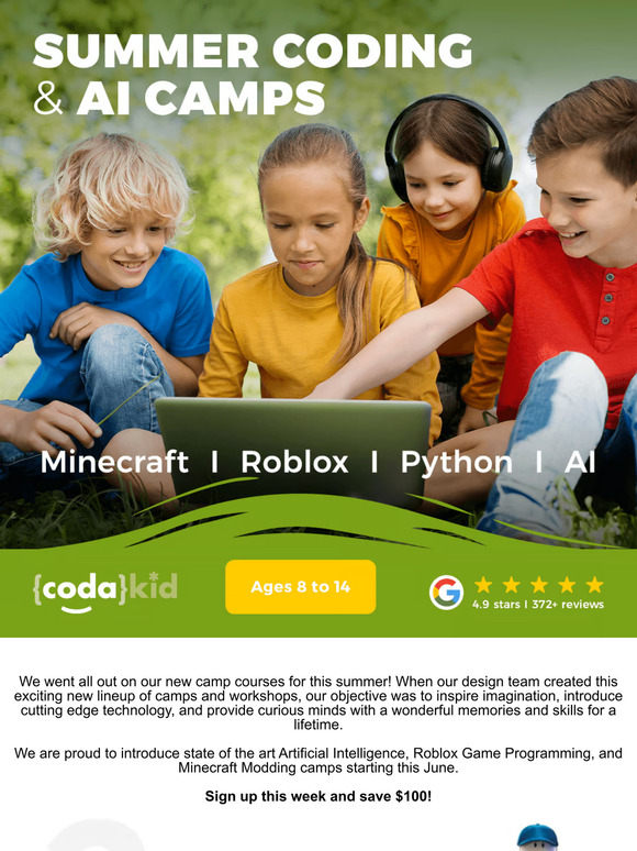 CodaKid: Introducing…NEW camps for Summer 2024 🤩 | Milled