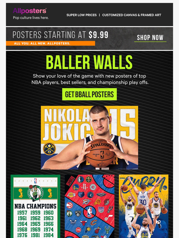 All Posters Email Newsletters: Shop Sales, Discounts, and Coupon Codes