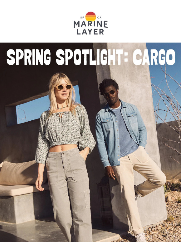 Marine Layer: Spring Spotlight: Cargo Pants | Milled