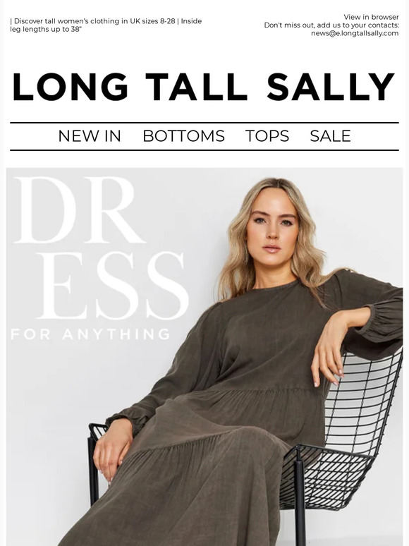 Long Tall Sally: Need a new dress (or three)? | Milled