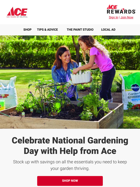 Ace Hardware Email Newsletters: Shop Sales, Discounts, and Coupon Codes
