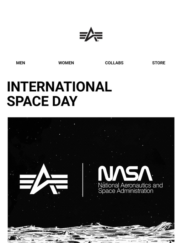 Alpha Industries: Happy International Space Day | Milled