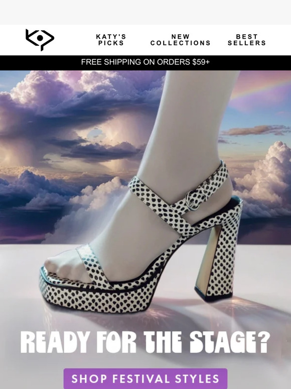 Katy Perry Collections: Step up your festival looks 👠 | Milled