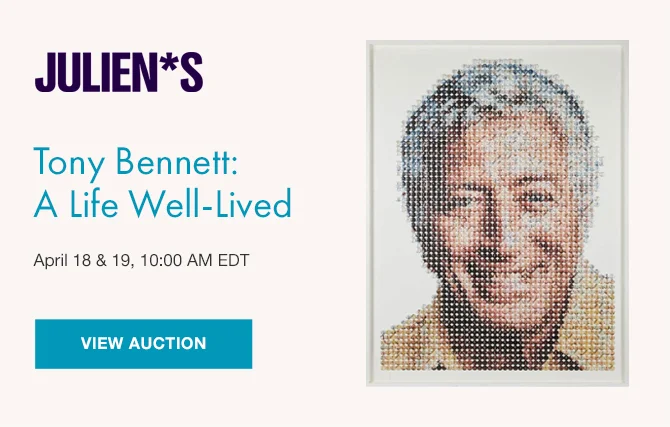 LiveAuctioneers: Julien's Auctions | Tony Bennett: A Life Well-Lived ...