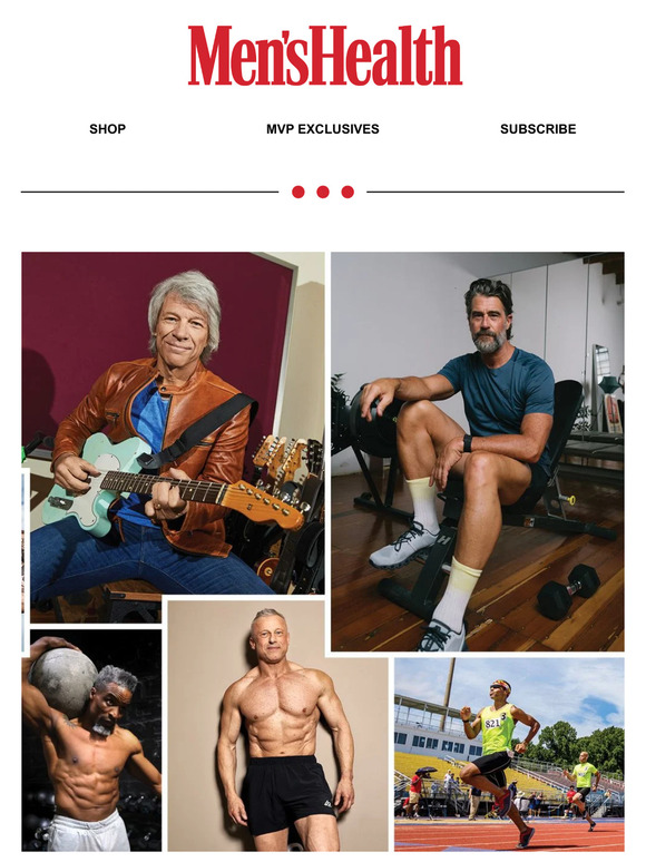 Men'sHealth: 50 Incredible Guys Over 50 Who Are Redefining Aging | Milled