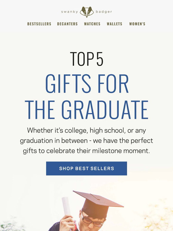 Swanky Badger: Your Ultimate Graduation Gift Guide 2024 | Milled