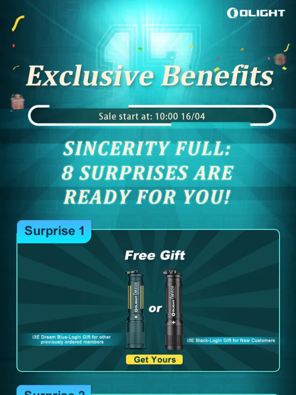 OLIGHT UK Email Newsletters: Shop Sales, Discounts, and Coupon Codes