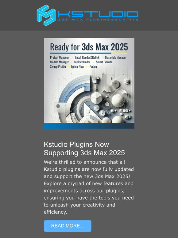 Kstudio: News from Kstudio (Kstudio Plugins Now Supporting 3ds Max 2025 ...