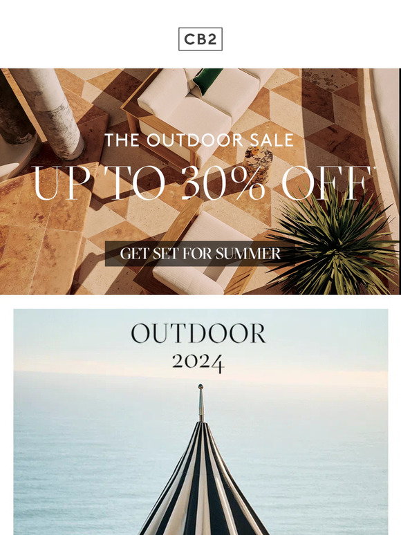 CB2: The outdoor lookbook is here | Milled