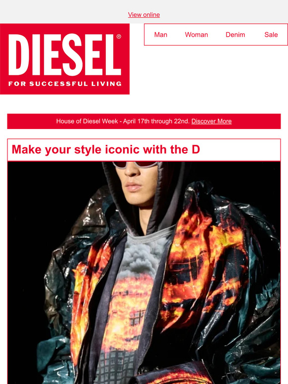 Diesel: Oval D: Unleash Your Style | Milled