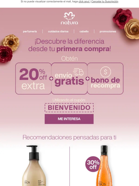 Natura: ¡Comienza tu recorrido natura! 20%Off para ti | Milled