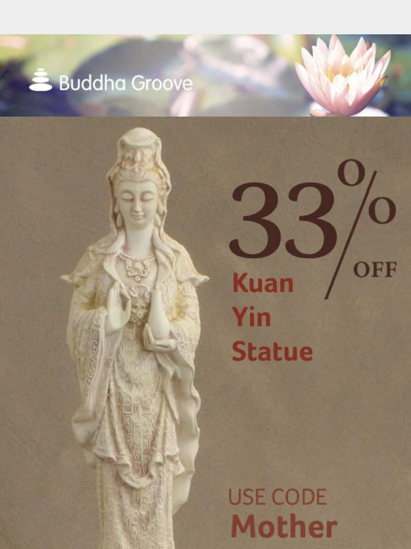 Buddha Groove: A symbol of compassion – Kwan Yin | Milled