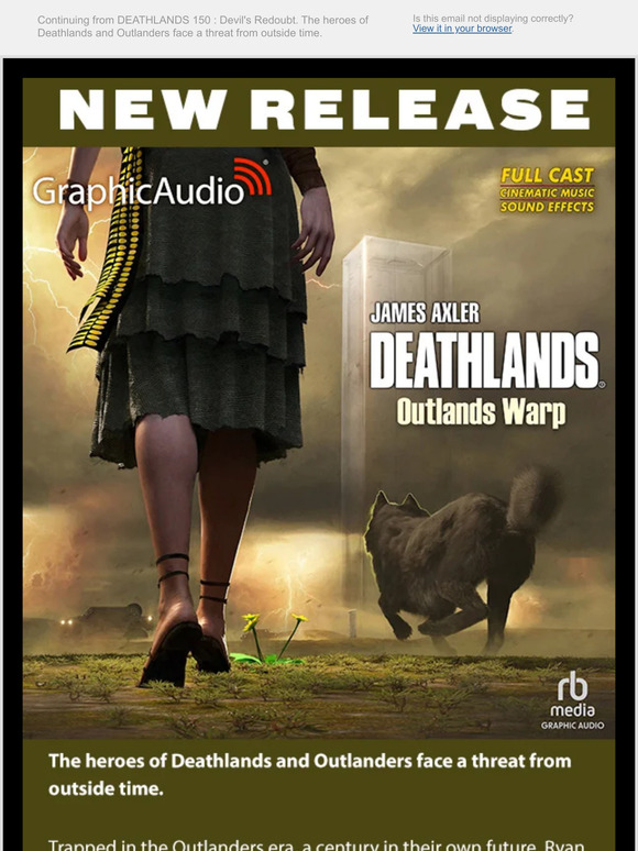 GraphicAudio: New Release! Deathlands 151: Outlands Warp by James Axler ...