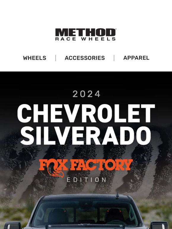 Method Race Wheels: THE 2024 CHEVROLET SILVERADO FOX FACTORY EDITION IS ...