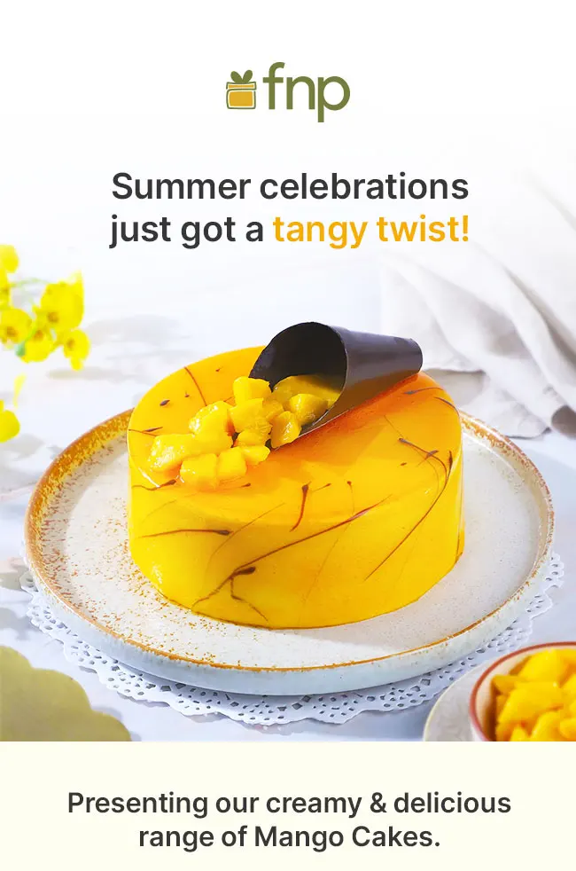 Ferns N Petals: Our Mango Cakes are back! 🥭 | Milled