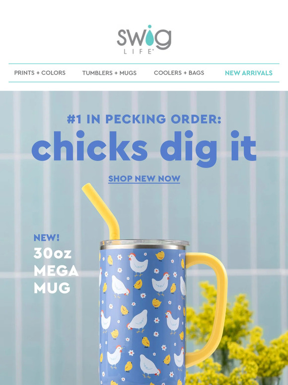 Swig Life: #1 in Pecking Order: NEW Chicks Dig It 🐥 | Milled