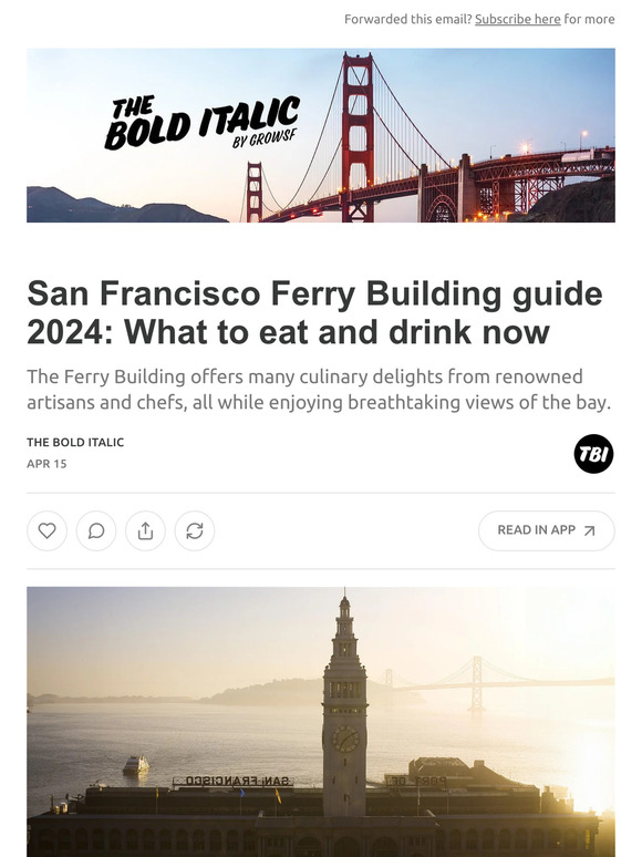 The Bold Italic: San Francisco Ferry Building guide 2024: What to eat ...