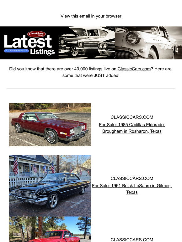 ClassicCars: Find your forever car on ClassicCars.com! | Milled