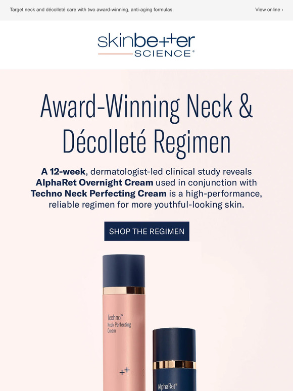 SkinBetter Science: Effective Neck Care for a Whole New You! | Milled