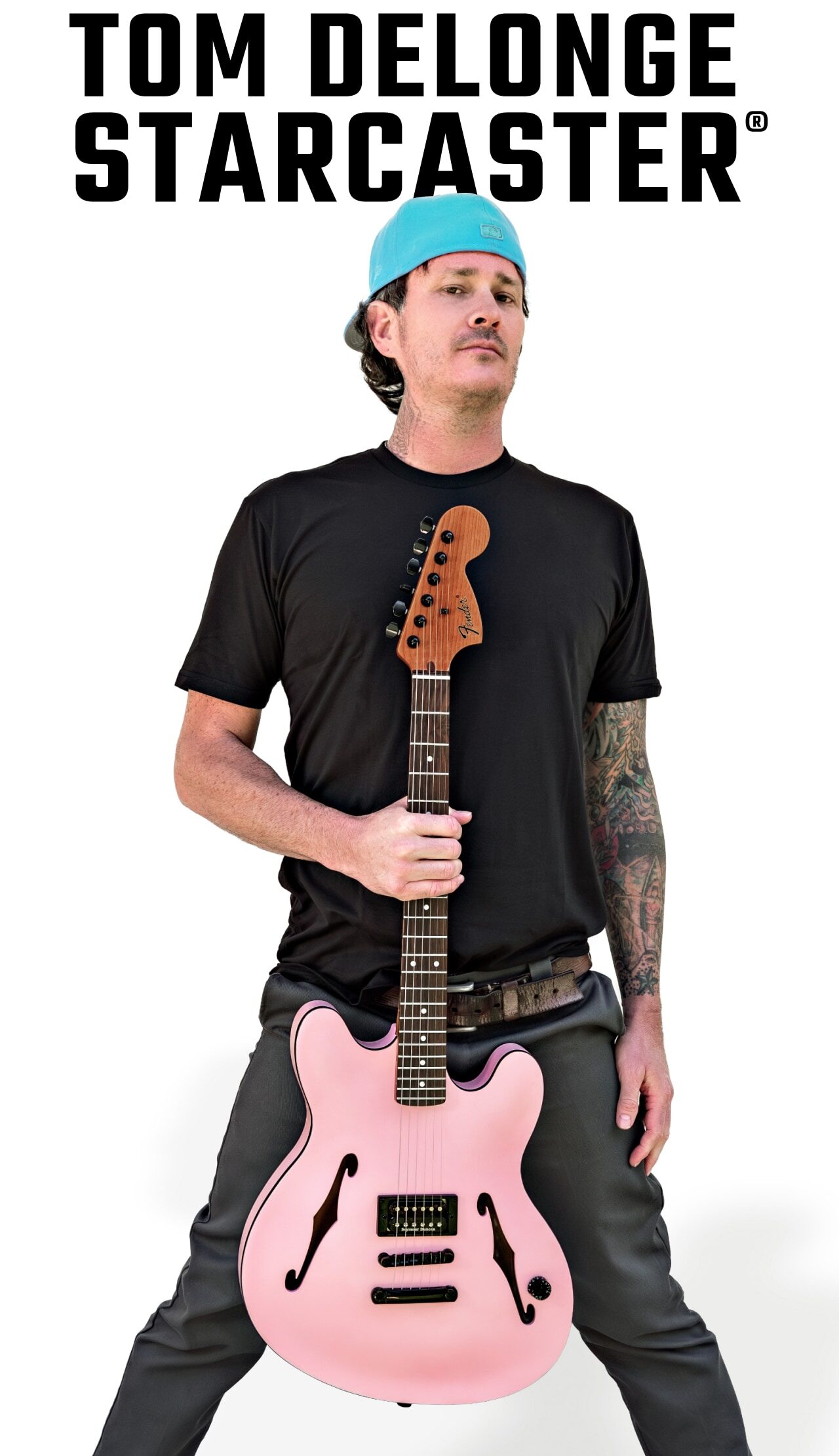 Fender: Tom DeLonge Starcaster | Now Available | Milled