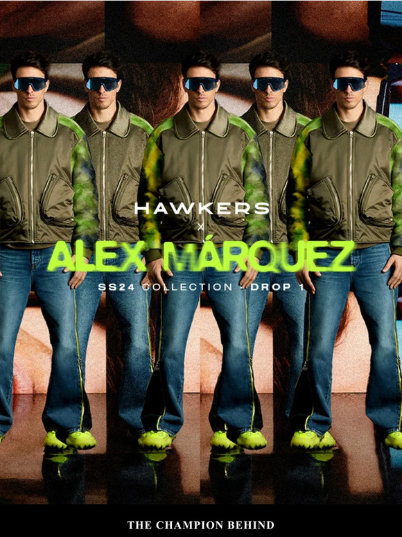 Hawkers: NEW IN! ALEX MÁRQUEZ 2024 - DROP 1 | Milled