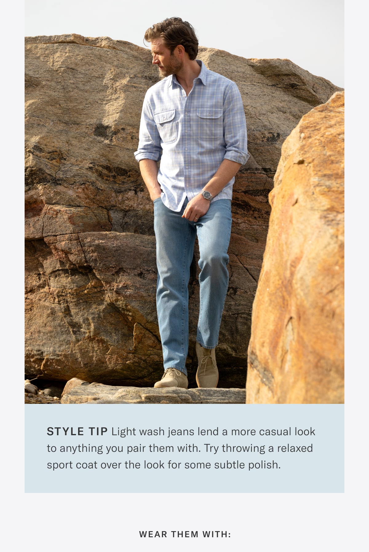 Proper Cloth: Seasonal Essential: Light Wash Jeans | Milled